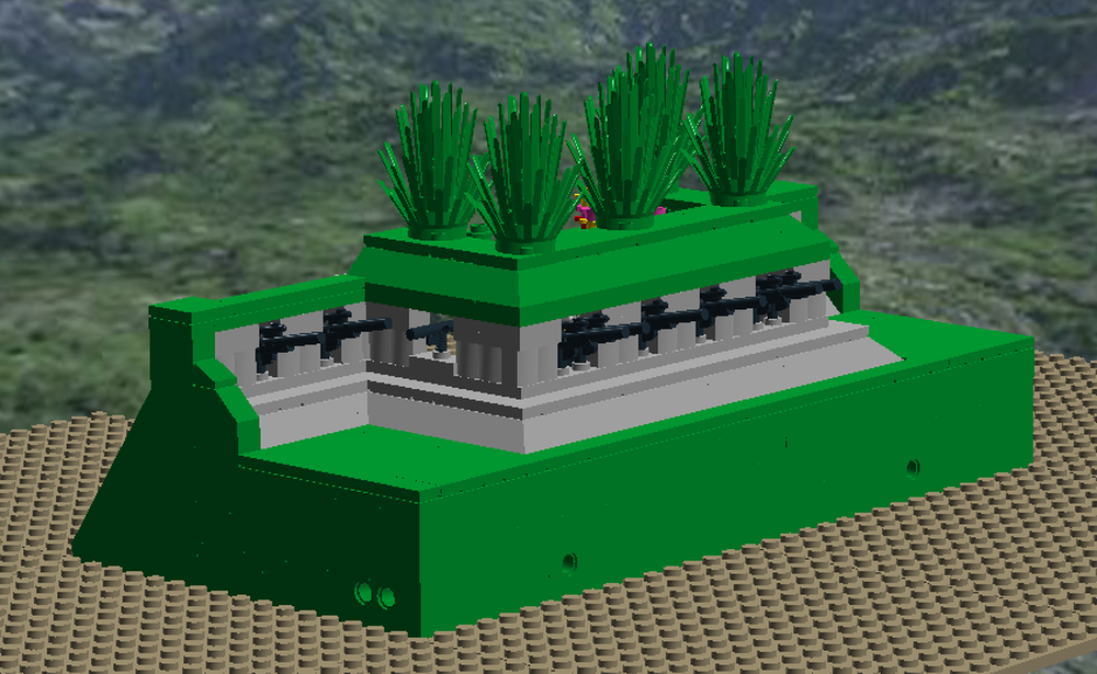 LEGO MOC Bunker Part_1 by Technic007 | Rebrickable - Build with LEGO