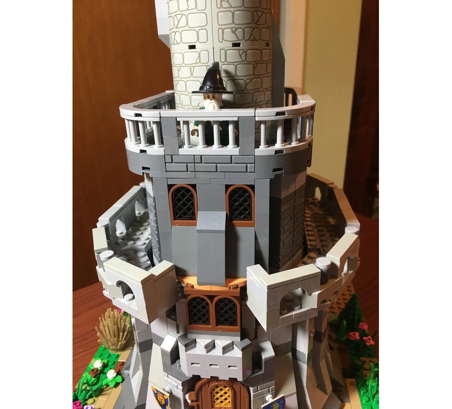 LEGO MOC Wizard's Tower by cigarcamel | Rebrickable - Build with LEGO