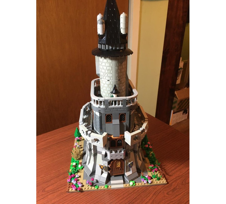 LEGO MOC Wizard's Tower by cigarcamel | Rebrickable - Build with LEGO