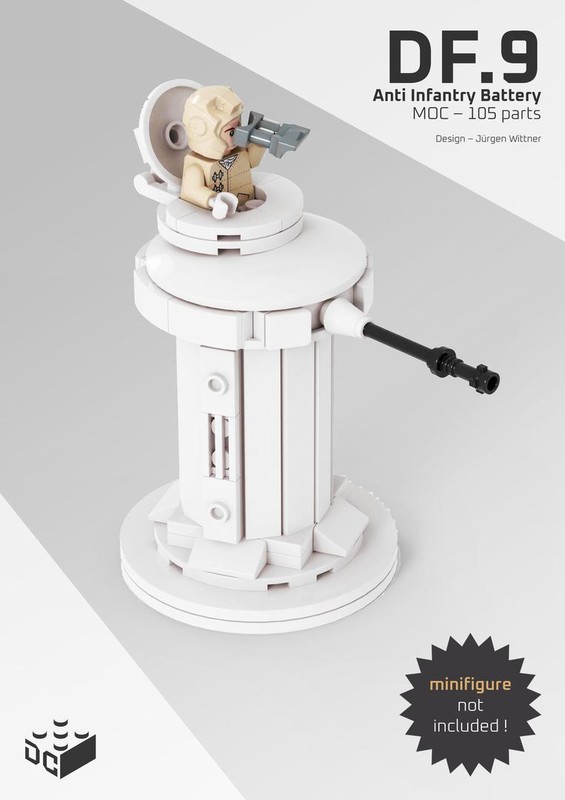 LEGO MOC DF.9 Anti-Infantry-Battery (HOTH turret) by five_dc ...