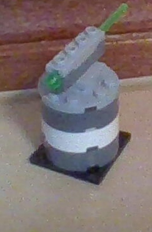 Lego Moc Turret Gun By Noob83 Rebrickable Build With Lego