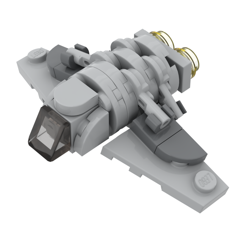 LEGO MOC 75279 Starship 3 by Berth | Rebrickable - Build with LEGO