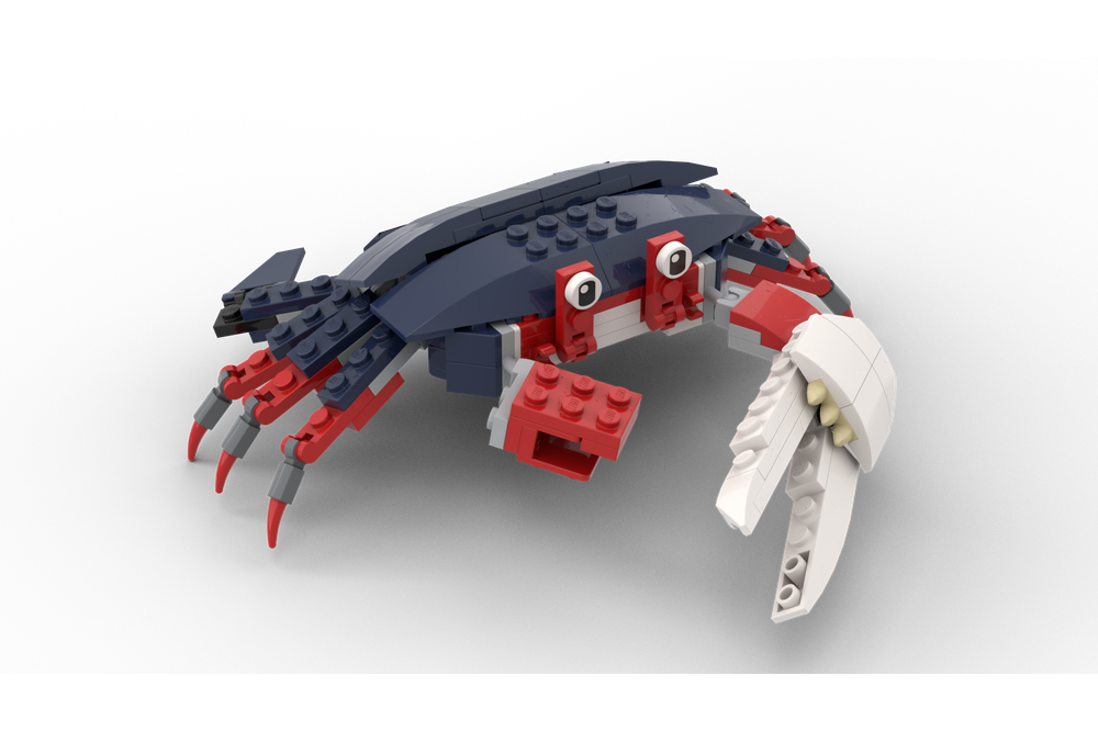 LEGO MOC Crab 31088 2 to 1 by Janik | Rebrickable - Build with LEGO