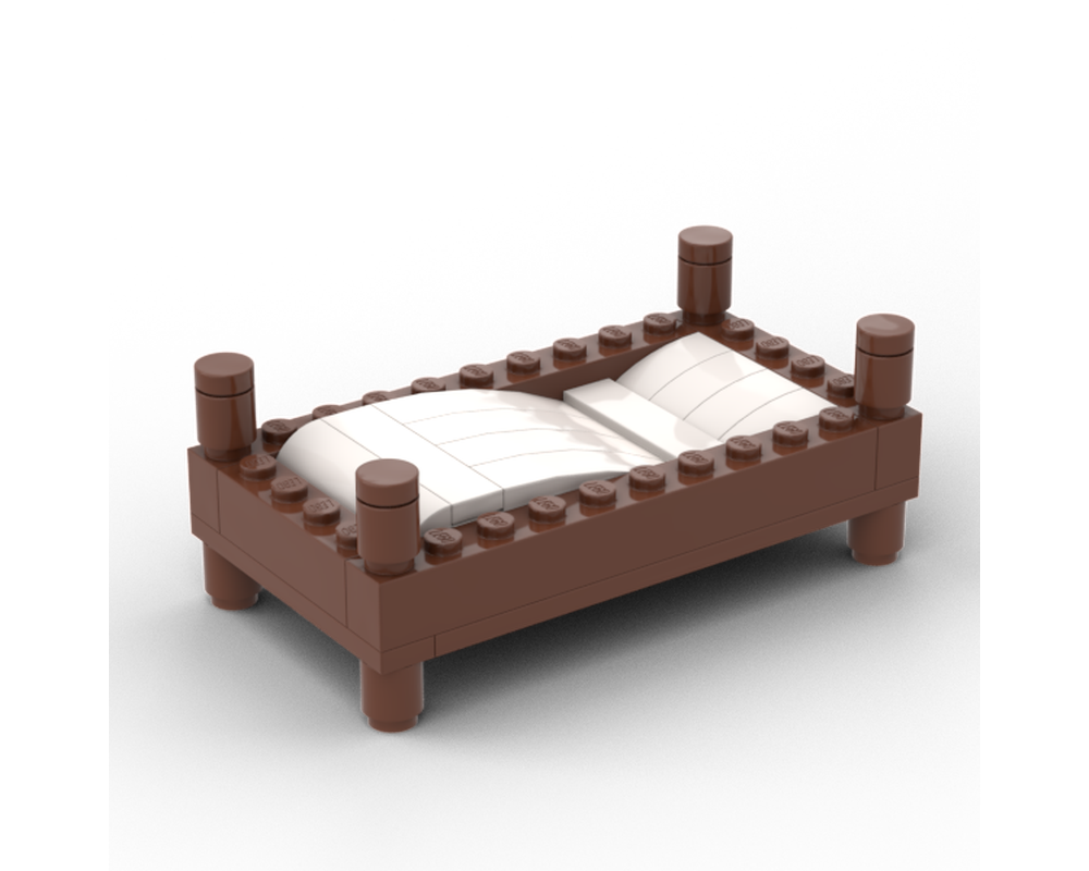 LEGO MOC Bed by MaJo-Club | Rebrickable - Build with LEGO