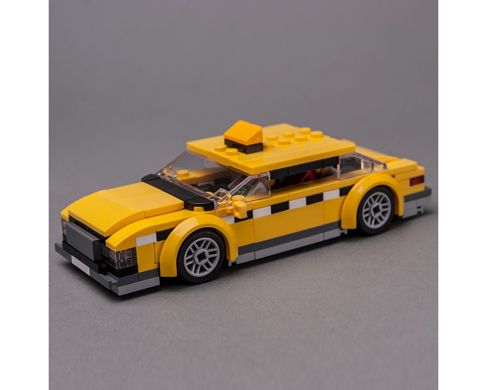 LEGO MOC City TAXI by Keep On Bricking | Rebrickable - Build with LEGO
