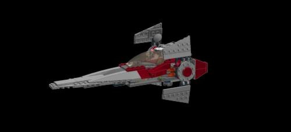 LEGO MOC Z-Wing Starfighter by Skier1215 | Rebrickable - Build with LEGO