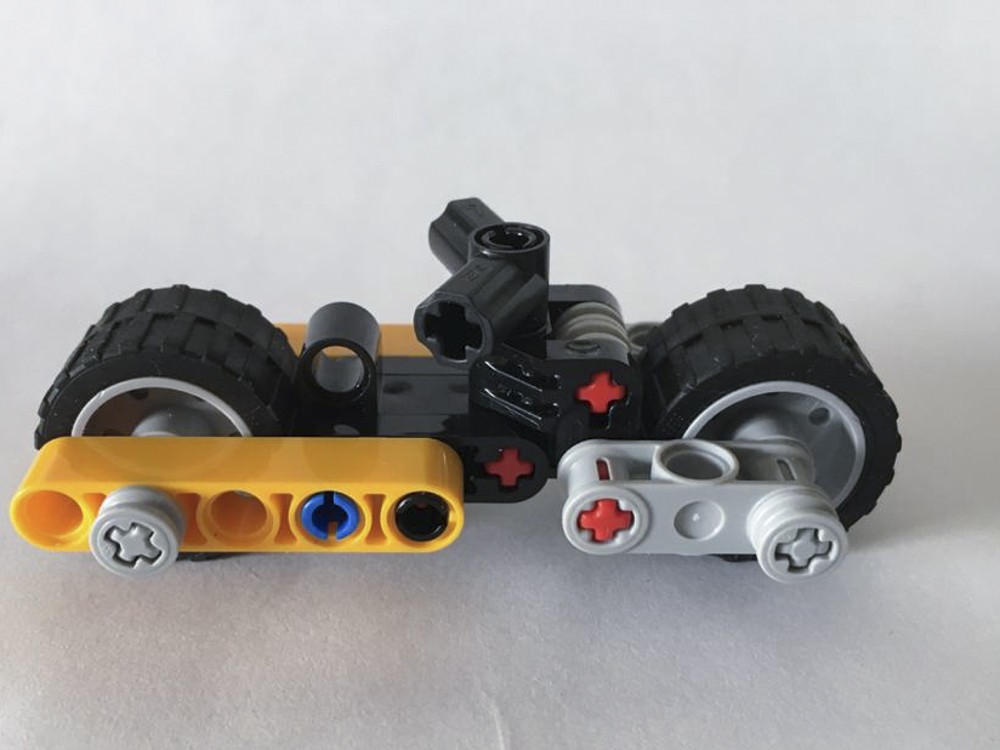 LEGO MOC Super minimalist bike by Viernes | Rebrickable - Build with LEGO