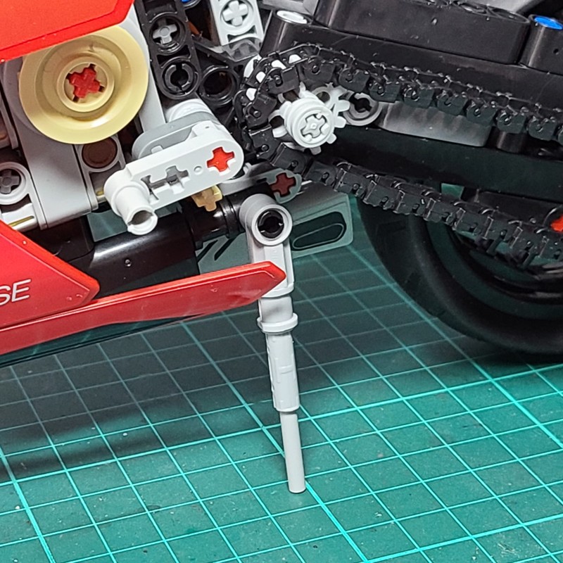 Lego Moc 42107 Ducati Panigale V4 R Kickstand Retractable V20 By Ac