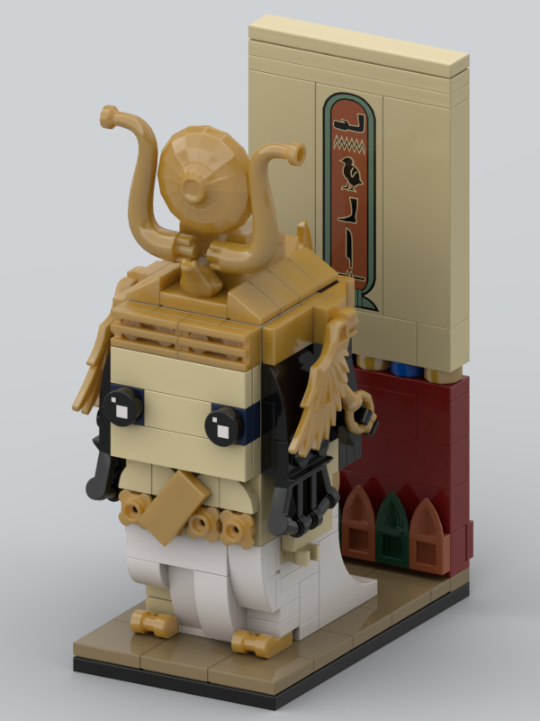 LEGO MOC Brickheadz - Cleopatra by Thierry | Rebrickable - Build with LEGO