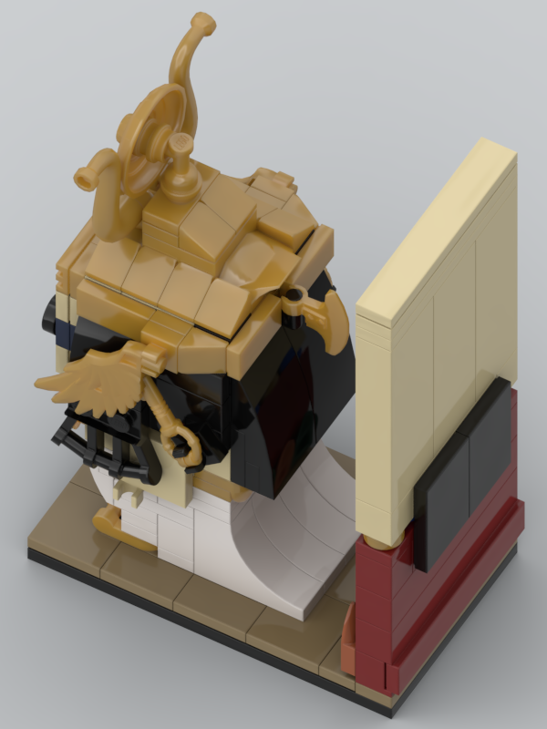 LEGO MOC Brickheadz - Cleopatra by Thierry | Rebrickable - Build with LEGO