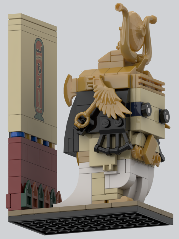 LEGO MOC Brickheadz - Cleopatra by Thierry | Rebrickable - Build with LEGO