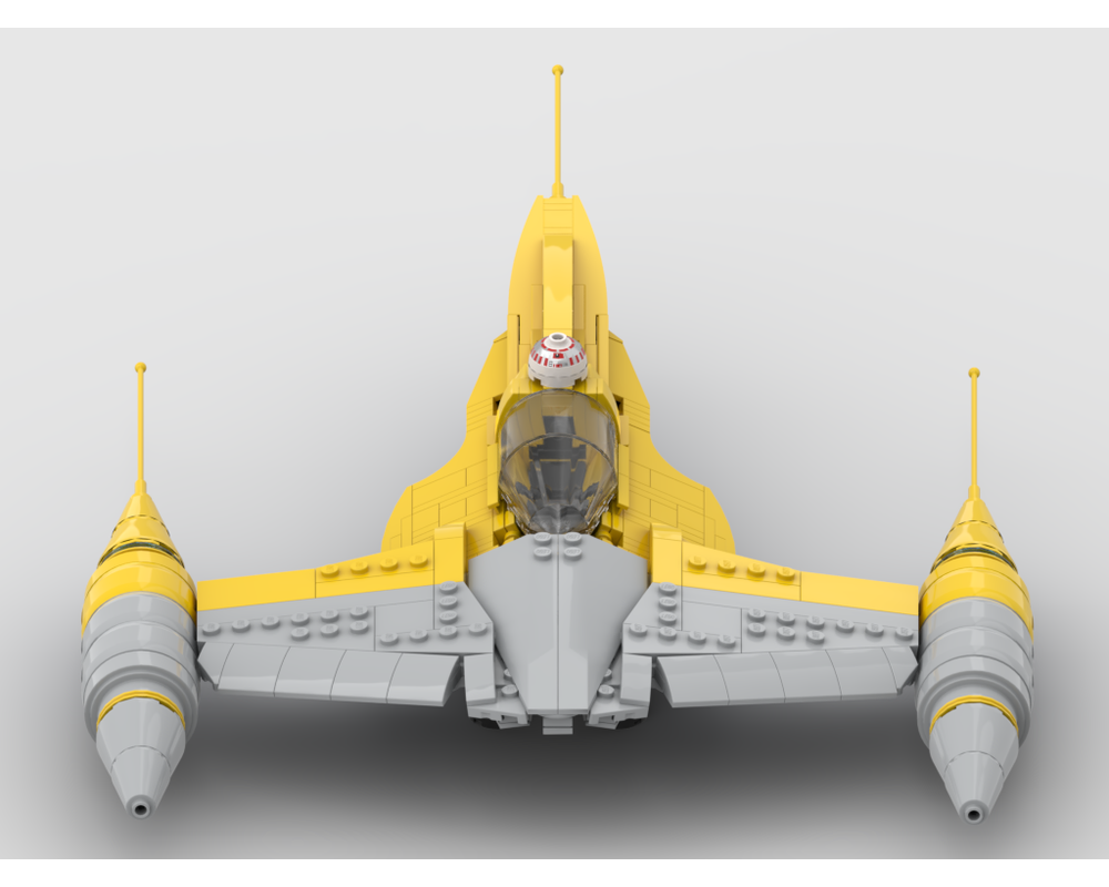 LEGO MOC Theed N-1 Naboo Starfighter by LLep | Rebrickable - Build with ...