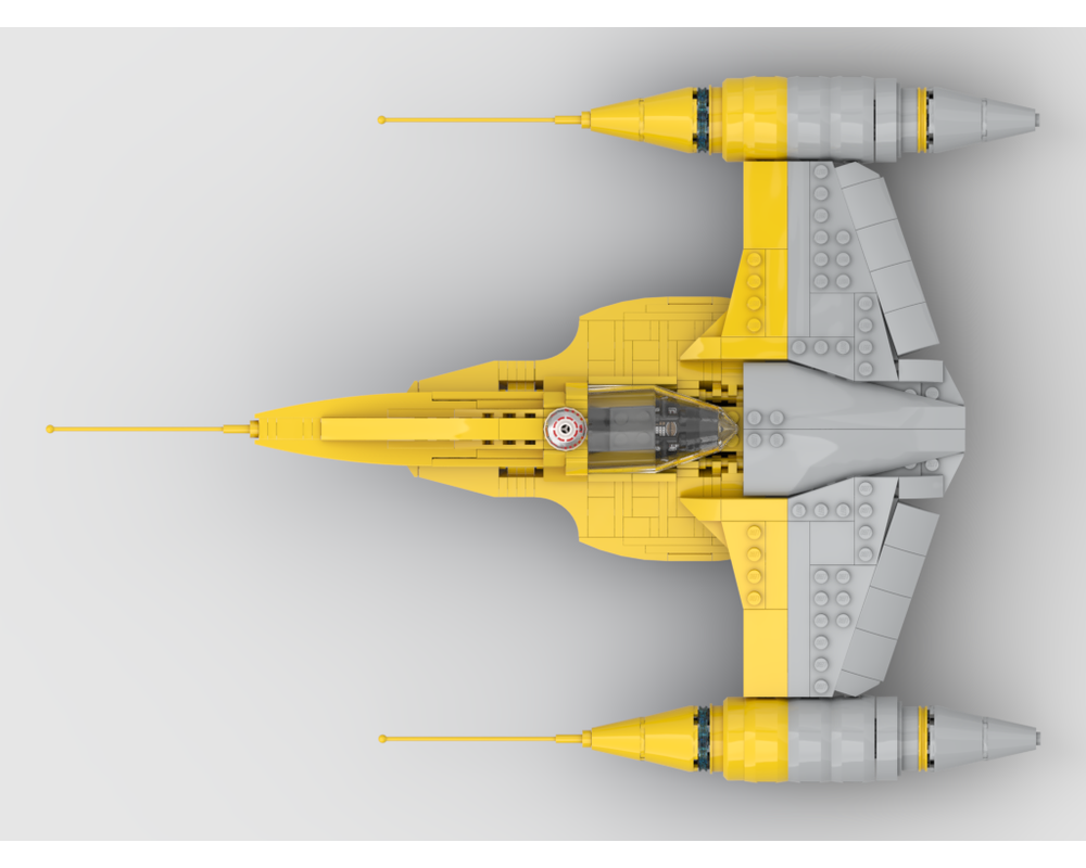 LEGO MOC Theed N-1 Naboo Starfighter by LLep | Rebrickable - Build with ...
