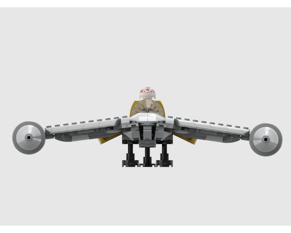 LEGO MOC Theed N-1 Naboo Starfighter by LLep | Rebrickable - Build with ...