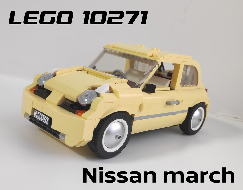 LEGO MOC 10271 Nissan March (Micra) by Kirvet | Rebrickable - Build ...