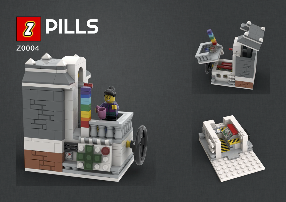 LEGO MOC Pills by ikr | Rebrickable - Build with LEGO