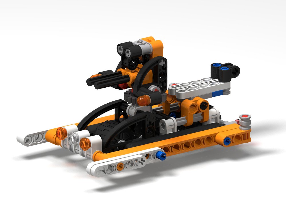 LEGO MOC MOC 42088 - Three wheeled Tank by adix.89 | Rebrickable ...