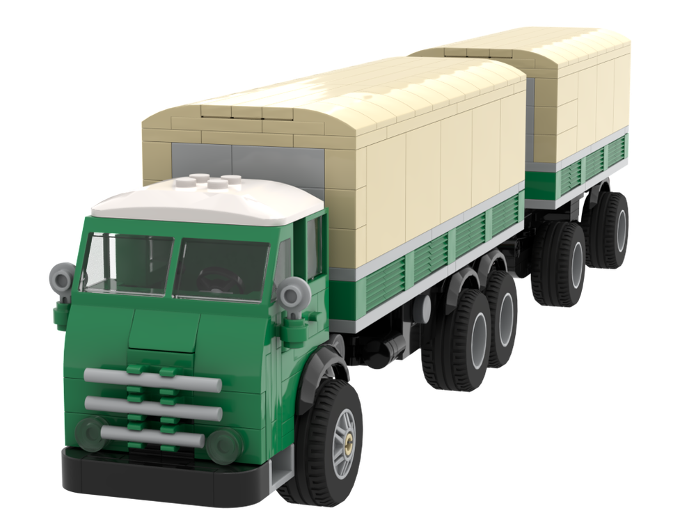 LEGO MOC Büssing 12000 Cabover from the 50´s playeble by Kupfer ...