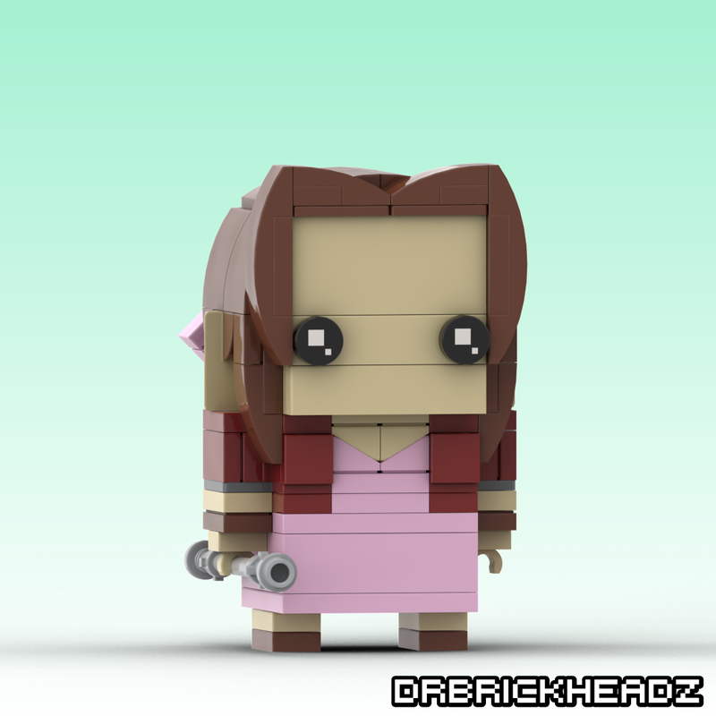 Lego Moc Aeris Gainsborough Ffvii Brickheadz By Drbrickheadz