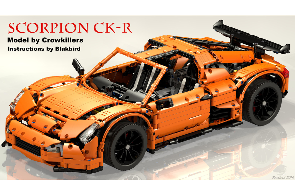 LEGO MOC Scorpion CK-R Supercar by Crowkillers | Rebrickable - Build ...
