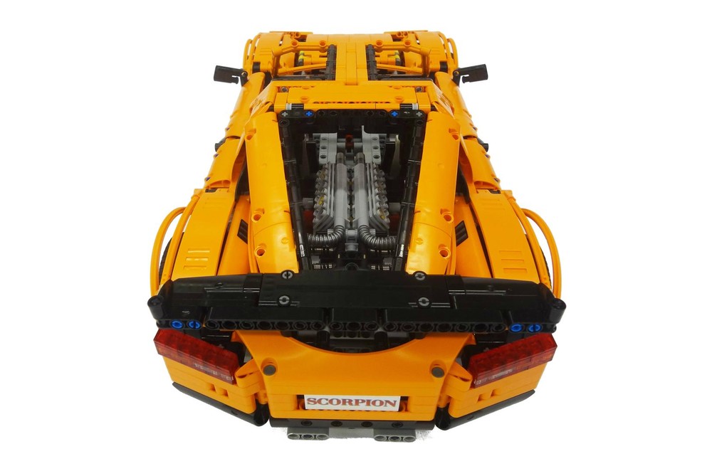 LEGO MOC Scorpion CK-R Supercar by Crowkillers | Rebrickable - Build ...