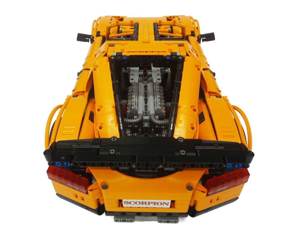 LEGO MOC Scorpion CK-R Supercar by Crowkillers | Rebrickable - Build ...