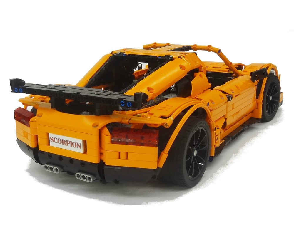 LEGO MOC Scorpion CK-R Supercar by Crowkillers | Rebrickable - Build ...