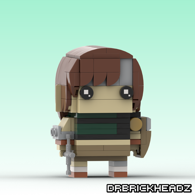 Lego Moc Yuffie Kisaragi Ffvii Brickheadz By Drbrickheadz
