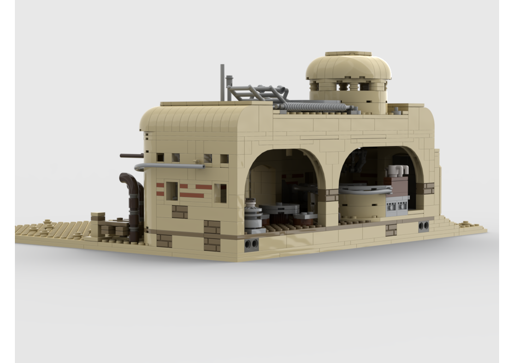 LEGO MOC Mos Pelgo Cantina by snotwars | Rebrickable - Build with LEGO
