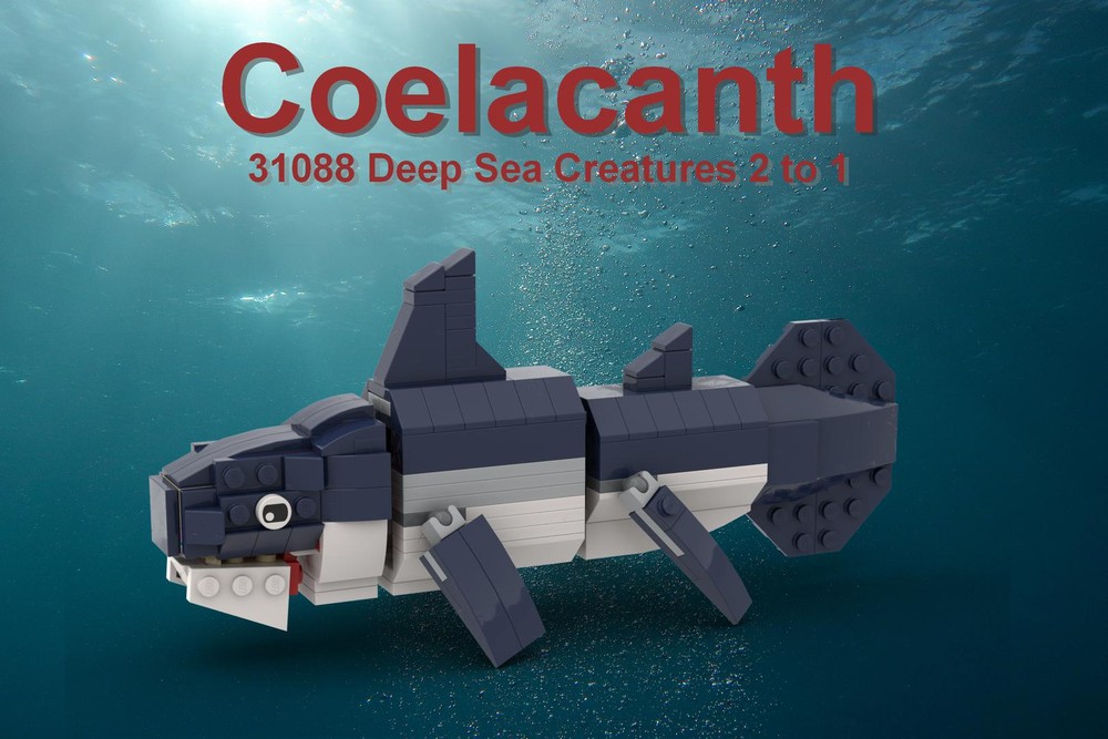 LEGO MOC Coelacanth 31088 2 to 1 by Janik | Rebrickable - Build with LEGO