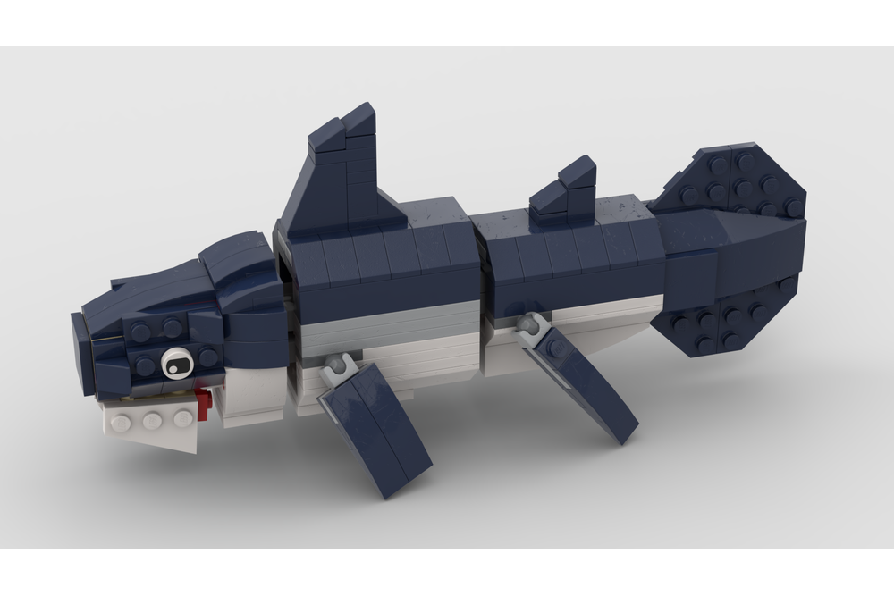 LEGO MOC Coelacanth 31088 2 to 1 by Janik | Rebrickable - Build with LEGO