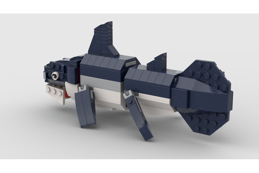 LEGO MOC Coelacanth 31088 2 to 1 by Janik | Rebrickable - Build with LEGO