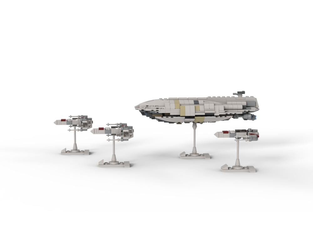 LEGO MOC GR-75 medium transport - Escape from Echo Base in the EP5 by ...