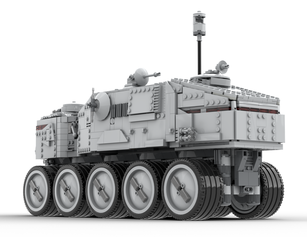 LEGO MOC Clone Turbo Tank by u_brick | Rebrickable - Build with LEGO