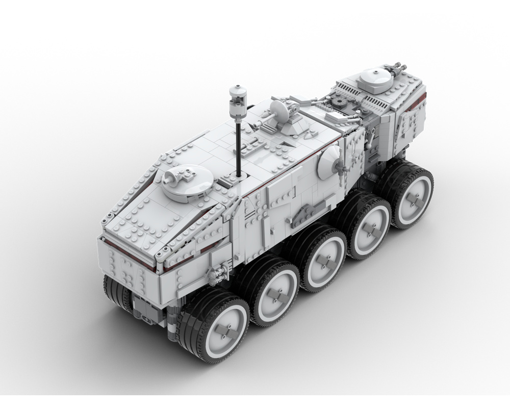LEGO MOC Clone Turbo Tank by u_brick | Rebrickable - Build with LEGO
