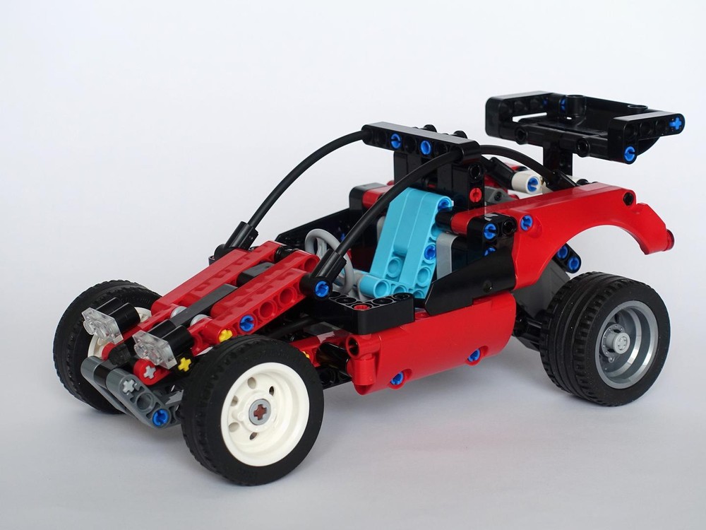 Lego Moc 42106 Pullback Off Road Buggy By Tomik Rebrickable Build