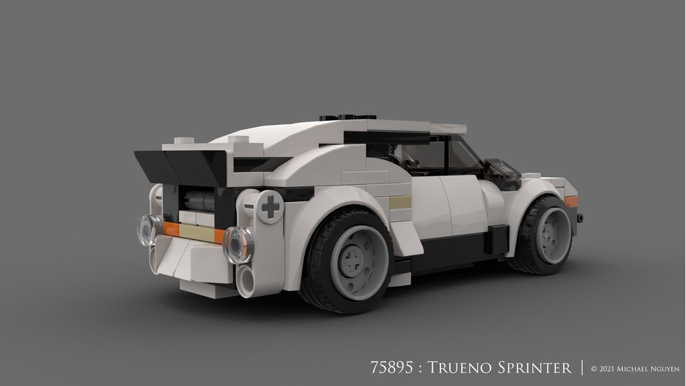 LEGO MOC 75895 : Trueno Sprinter by MrBrickArtist | Rebrickable - Build ...