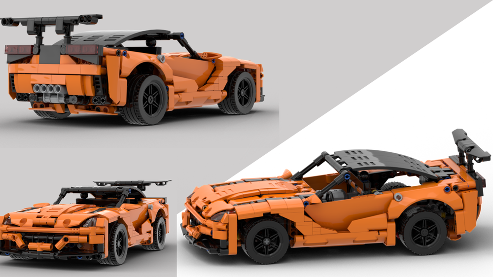 LEGO MOC 42093 RC & Body MOD by Gerhard | Rebrickable - Build with LEGO