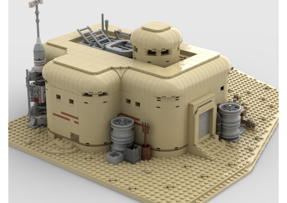 LEGO MOC Mos Pelgo Cantina Expansion (expands MOC-62166) by snotwars ...