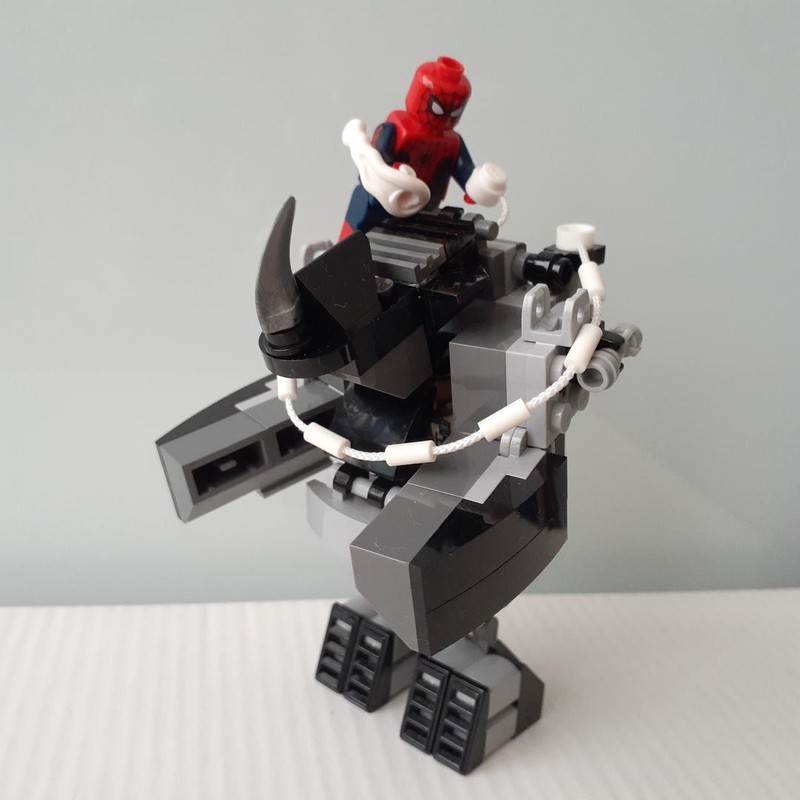 LEGO MOC Rhino Mech by PRbrickbuilder | Rebrickable - Build with LEGO