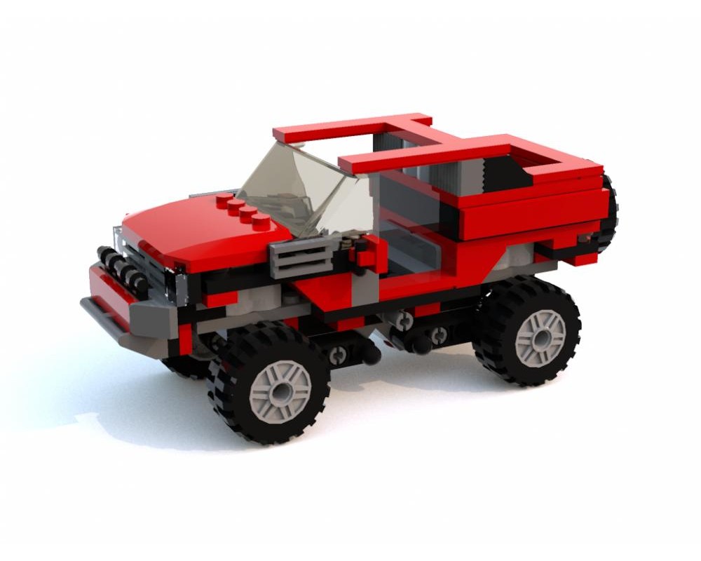LEGO MOC Jeep With Working Suspension by legolover1738 | Rebrickable ...