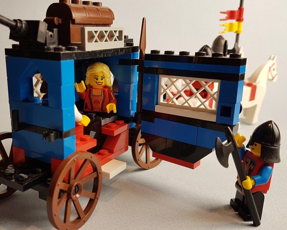 LEGO MOC Medieval Queen's Carriage by fidi70 | Rebrickable - Build with ...