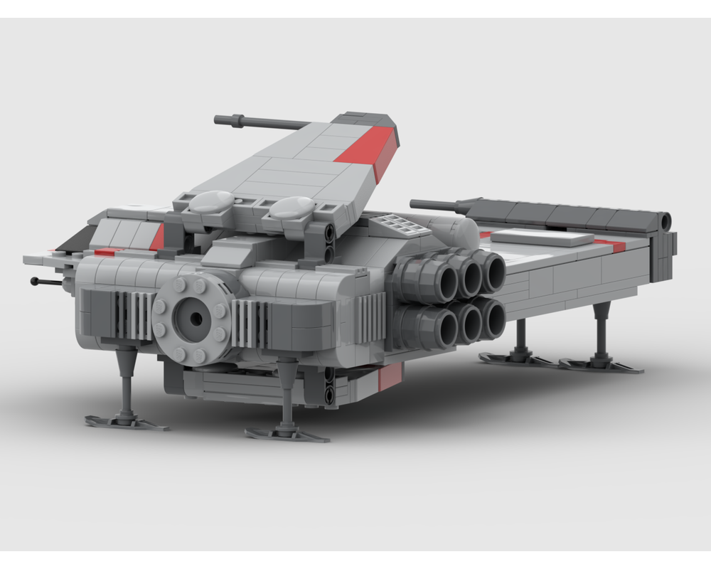 LEGO MOC Rendili BT-7 Thunderclap Assault Craft by LLep | Rebrickable ...