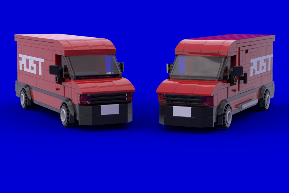 LEGO MOC Australian post van by Absolute_lego_builds | Rebrickable ...