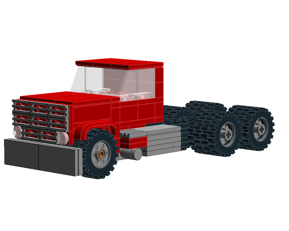 LEGO MOC Snowrunner GMC MH9500 by EDL Bricks | Rebrickable - Build with ...