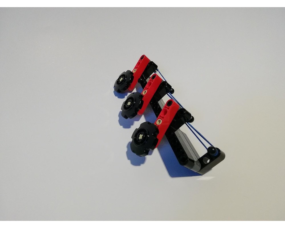 LEGO MOC Tank Suspension Using Rubber Bands by Simstorm | Rebrickable ...