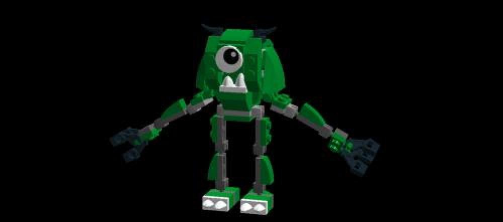 LEGO MOC Mike from Monsters Inc. by allthenamesaretaken | Rebrickable ...