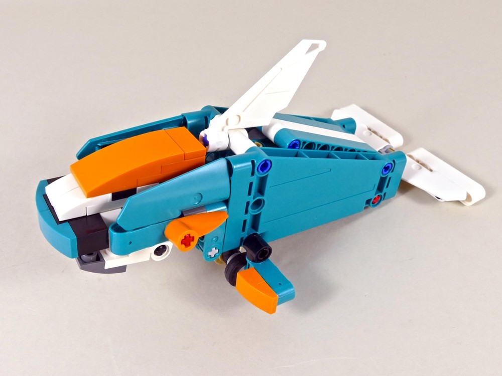 LEGO MOC Whale - LEGO Technic 42117 D Model by grohl | Rebrickable ...
