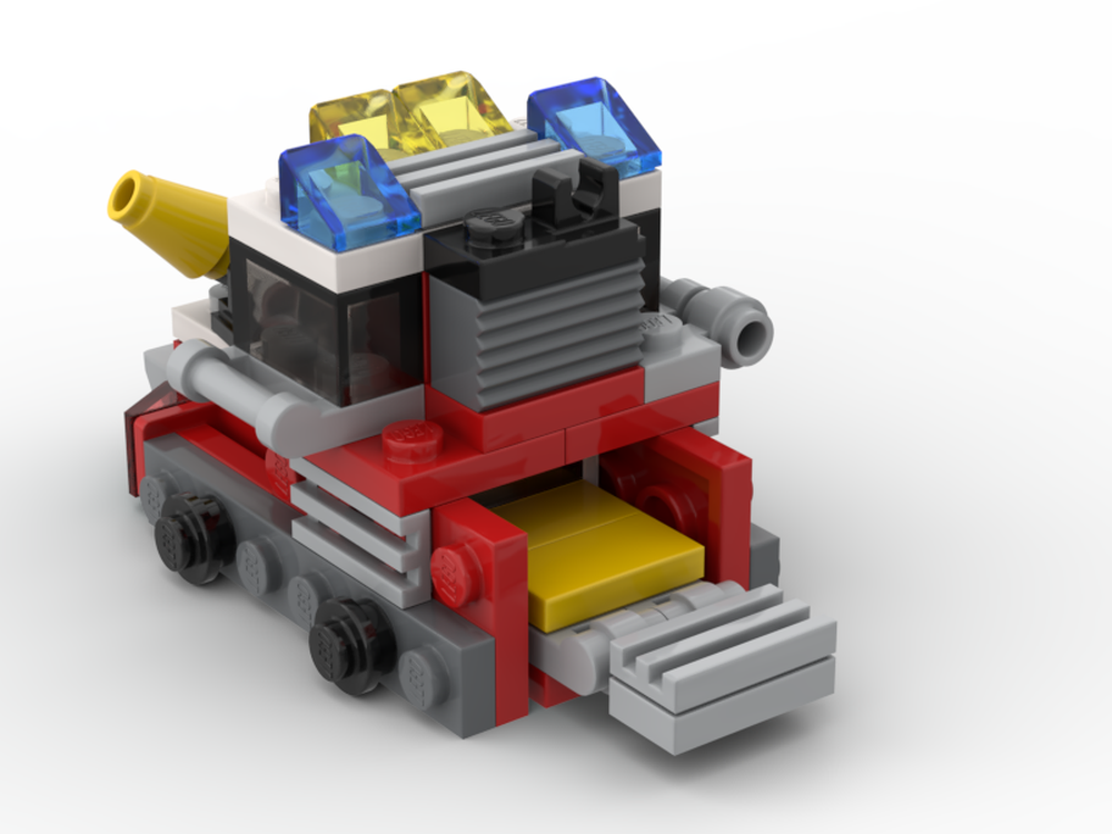 LEGO MOC Fireboat - 6911 by kjbrick | Rebrickable - Build with LEGO