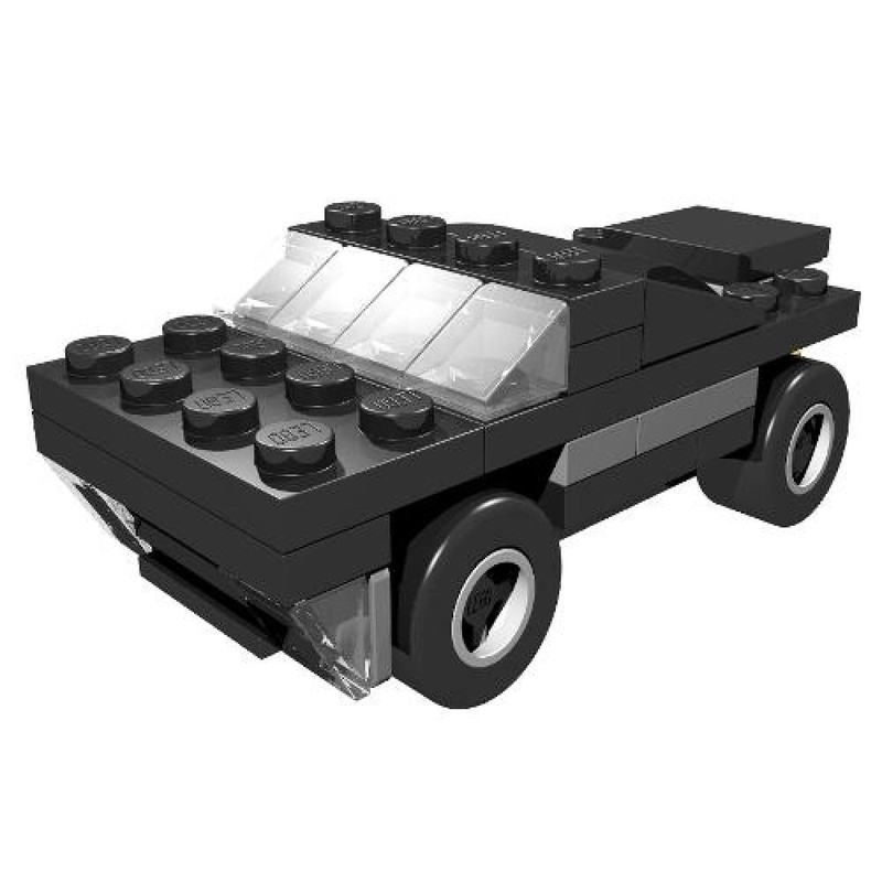 LEGO MOC 30183 Muscle car by Berth | Rebrickable - Build with LEGO